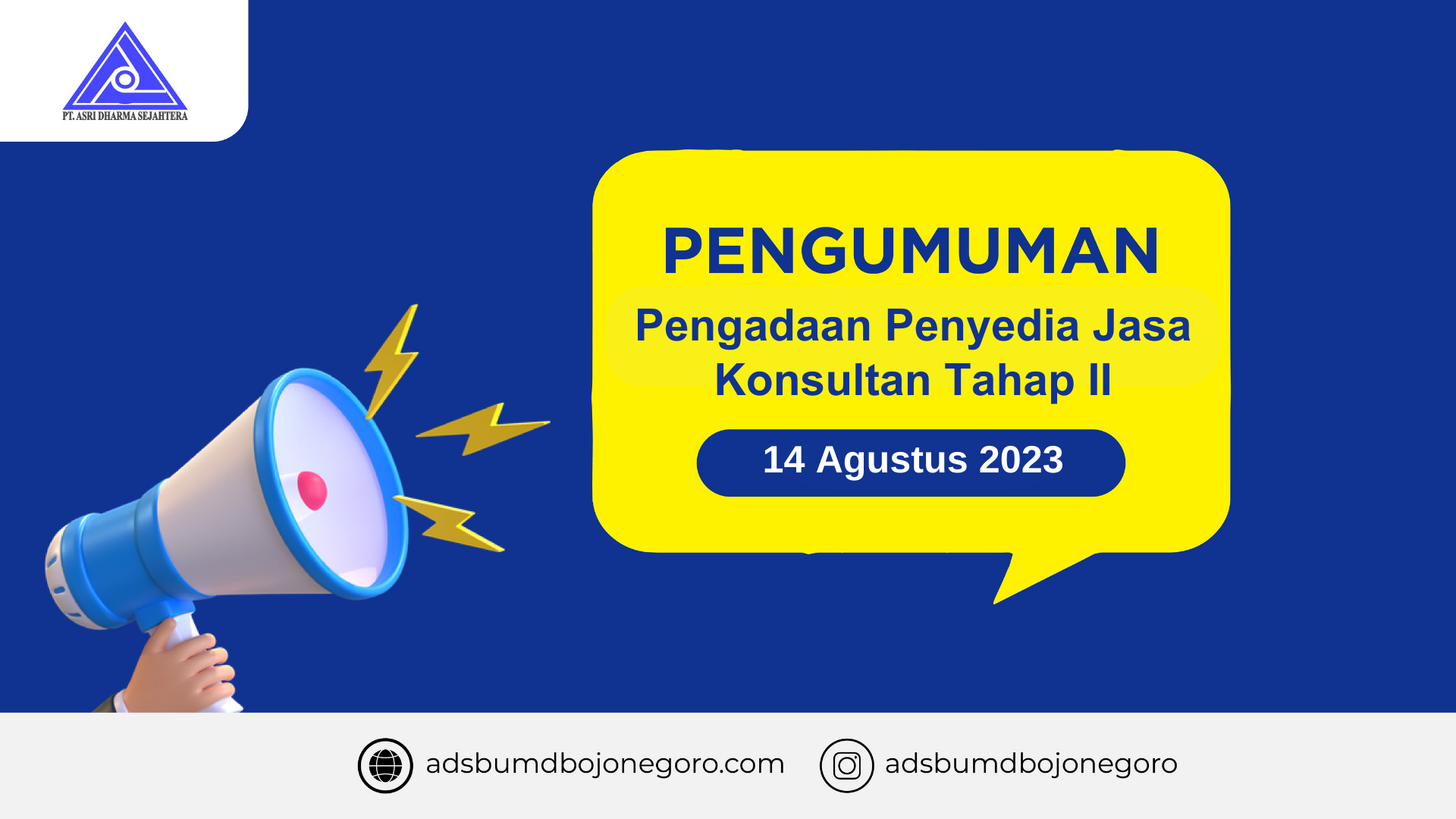 Hasil Pengadaan Jasa Konsultasi Perencanaan Program CSR Pembangunan ...